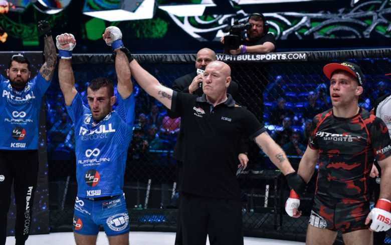 Antun Racic pokonuje niejednogłośną decyzją Pawła Polityło w pierwszej ...