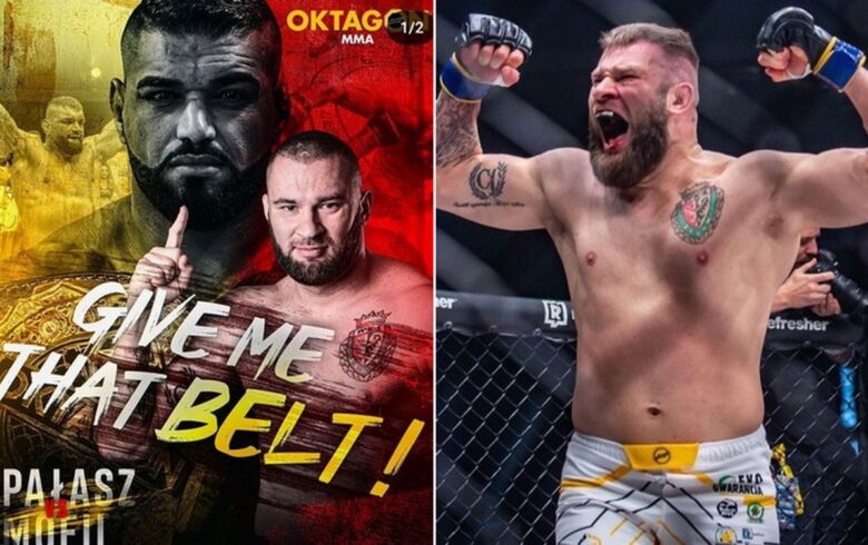 Oktagon: Adam Pałasz nawołuje do walki o pas! Polak ma za sobą dwa ...
