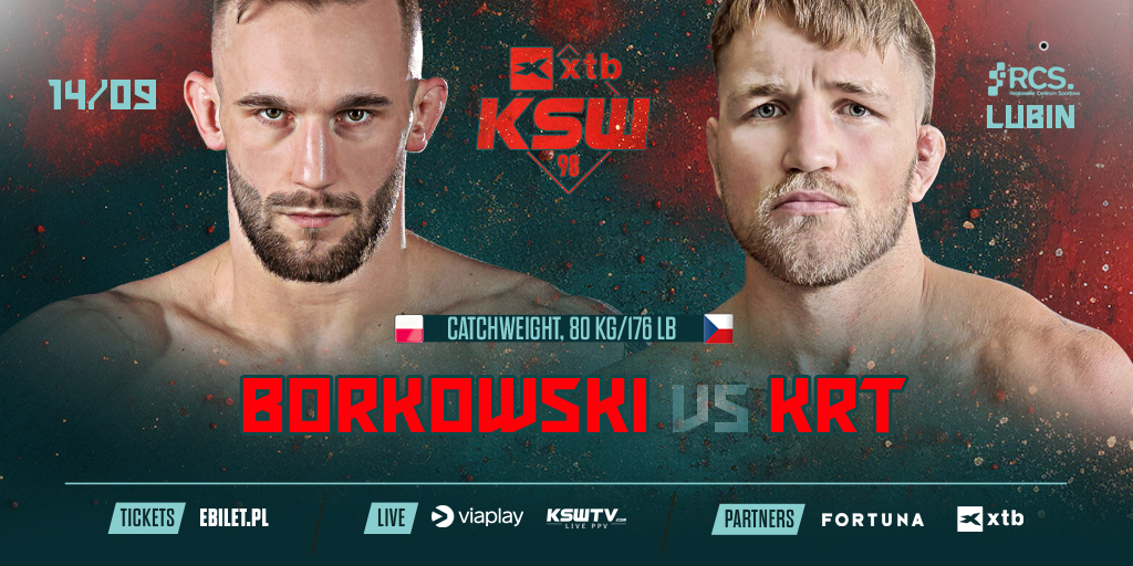 Zastępstwo! Borys Borkowski nowym rywalem Stevena Krt na XTB KSW 98 ...