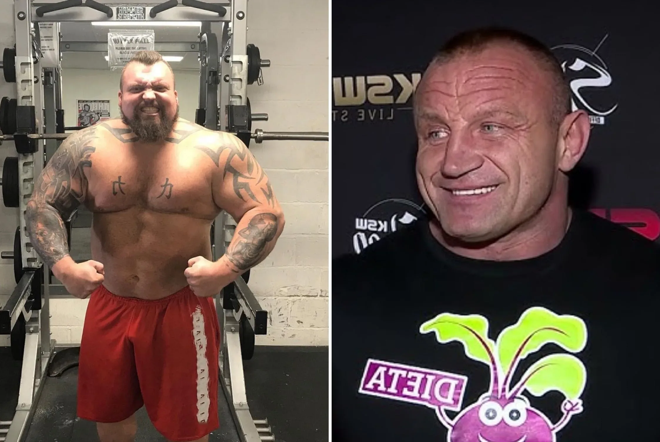 Eddie Hall ogłasza walkę z Pudzianem! Walka niby ma odbyć się w ...