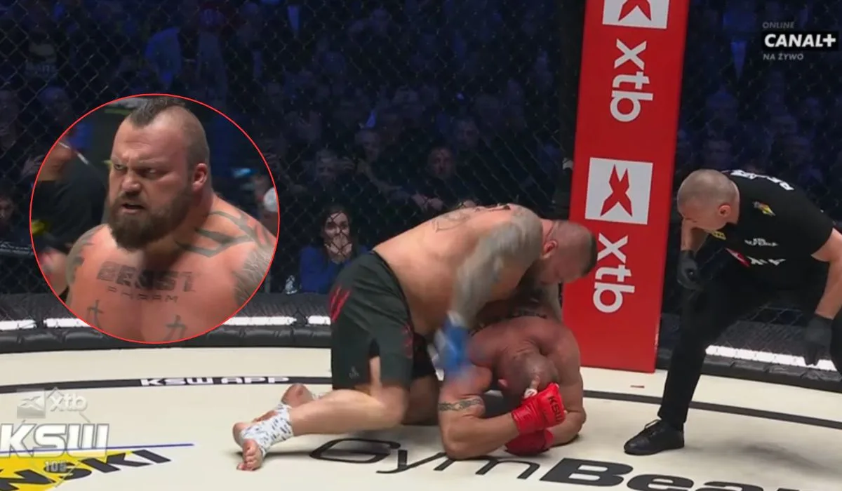 KSW 105: Pudzian przegrywa! Eddie Hall go złapał i rzucił! - MMA PL