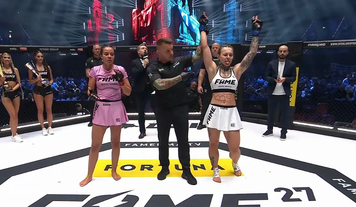 FAME 27: Sheeya pewnie wygrywa z Lexy Chaplin. Walka trwała trzy rundy ...